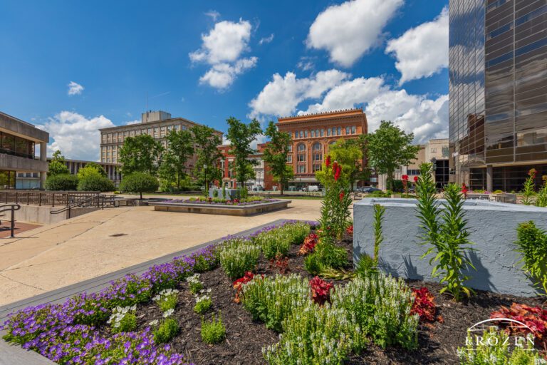 City Hall Plaza, Springfield Ohio No. 2 | Art of Frozen Time